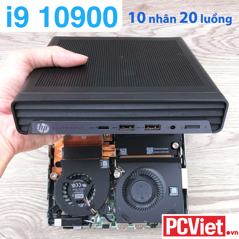 HP Elitedesk 800 G6 95w mini pc 2 tản đồng - i9 10900 65W 10 nhân 20 ...
