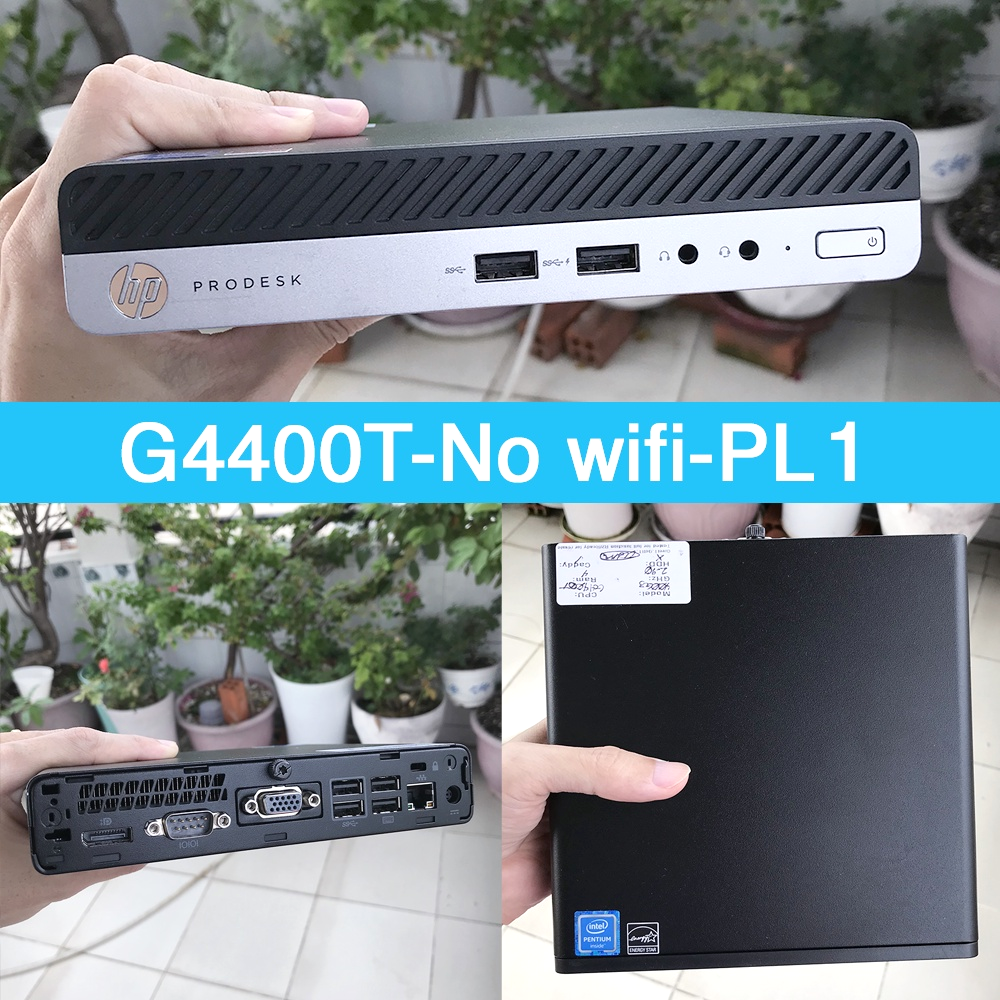 HP Prodesk 400 G3 mini pc - G4400T Win10 - PCViet - PC dành cho người Việt