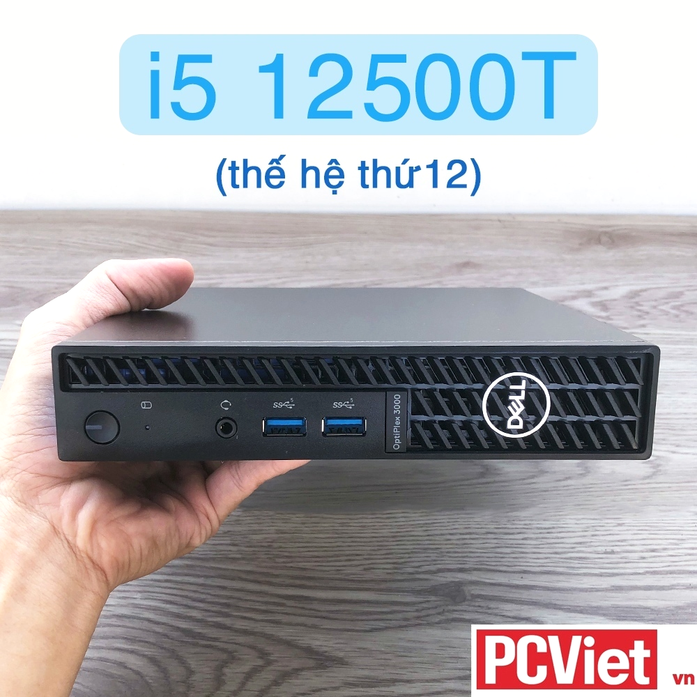 Mini PC Dell Optiplex 3000 micro desktop - core i5 12600T - Alder Lake ...