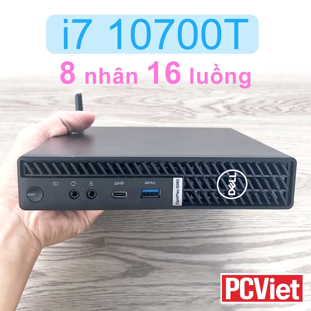 Mini PC Dell Optiplex 5080 micro desktop - i7 10700T 8 nhân 16 luồng ...